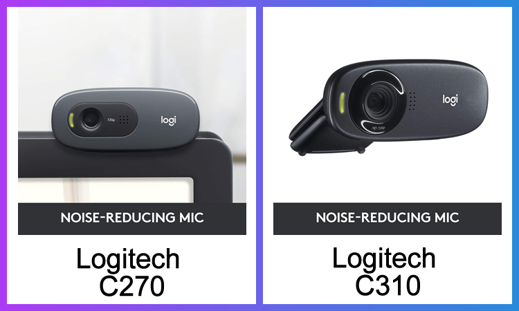 Logitech C270 vs C310 - Which one should you buy?