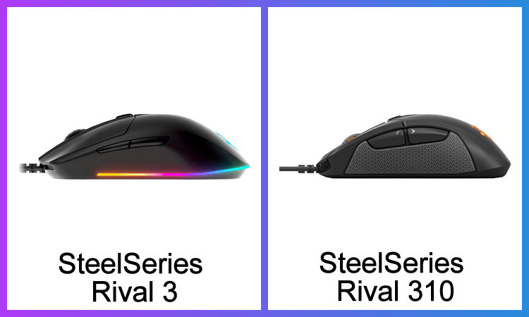 SteelSeries Rival 3 vs 310 - Which one should you buy?