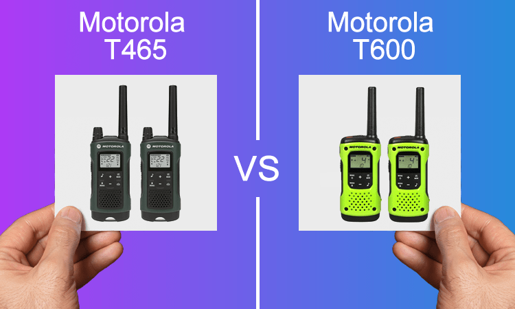 Motorola T465 vs T600 - Which one should you buy?