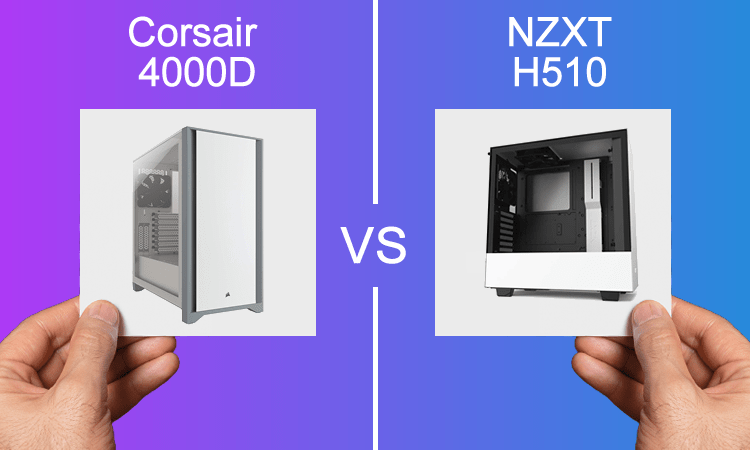 Corsair 4000D vs NZXT H510 - Which one should you buy?