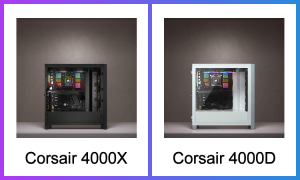 Corsair 4000X vs 4000D - Which one should you buy?
